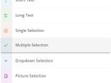 Multiple Selection Field Help Center